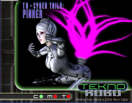 Second Life Marketplace - TR > Cyber Tails = PINKER